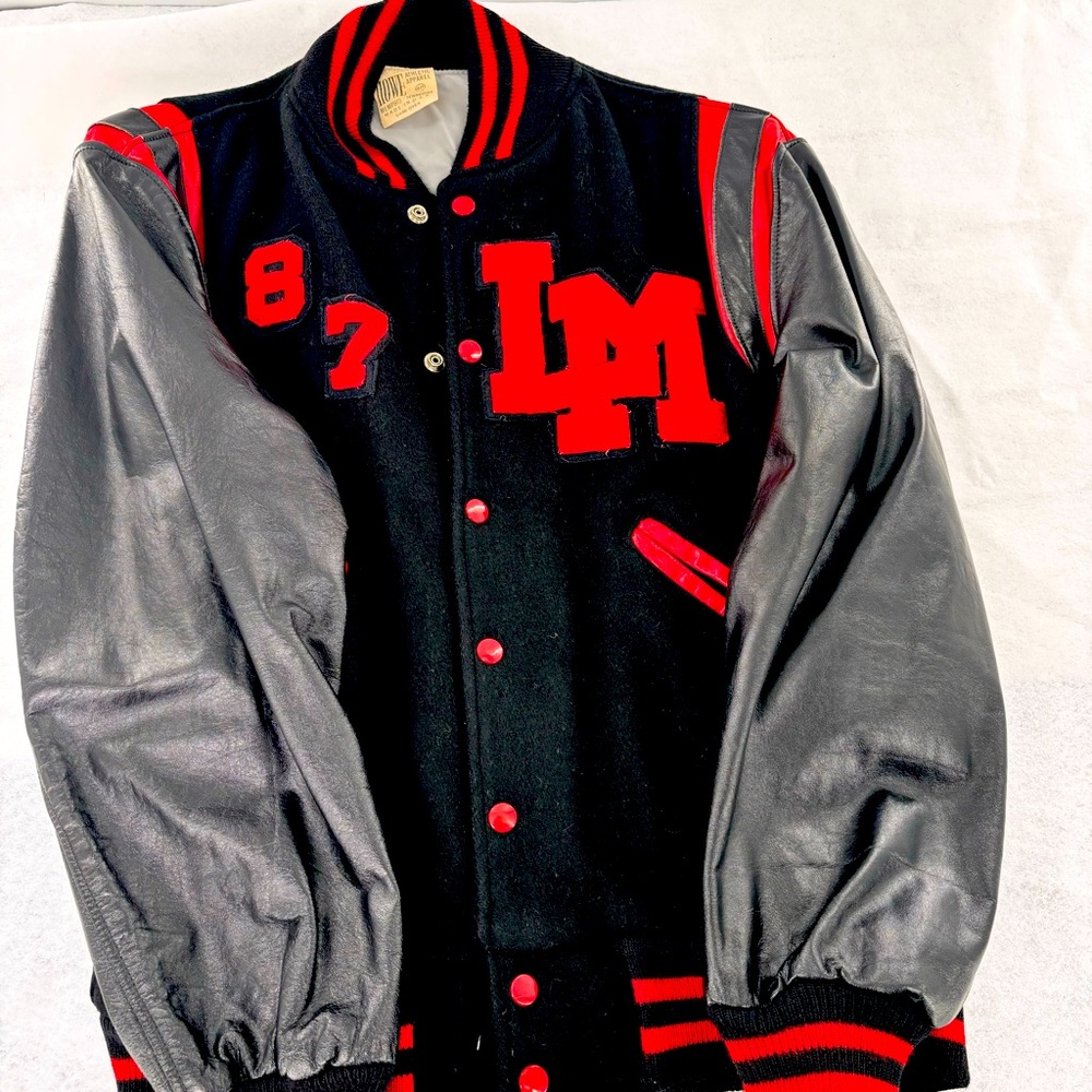 Rare Vintage Linnmar Lm 80s Howe Athletic Apparel Jac… - Gem